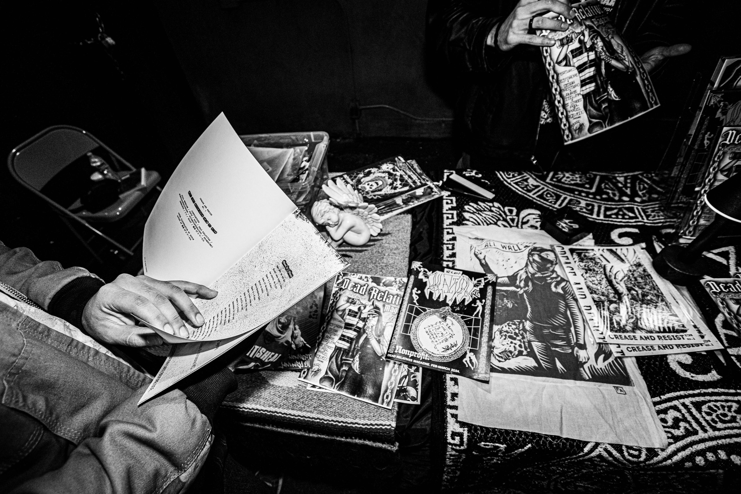 Dead Relatives Press — About Us. Contact.